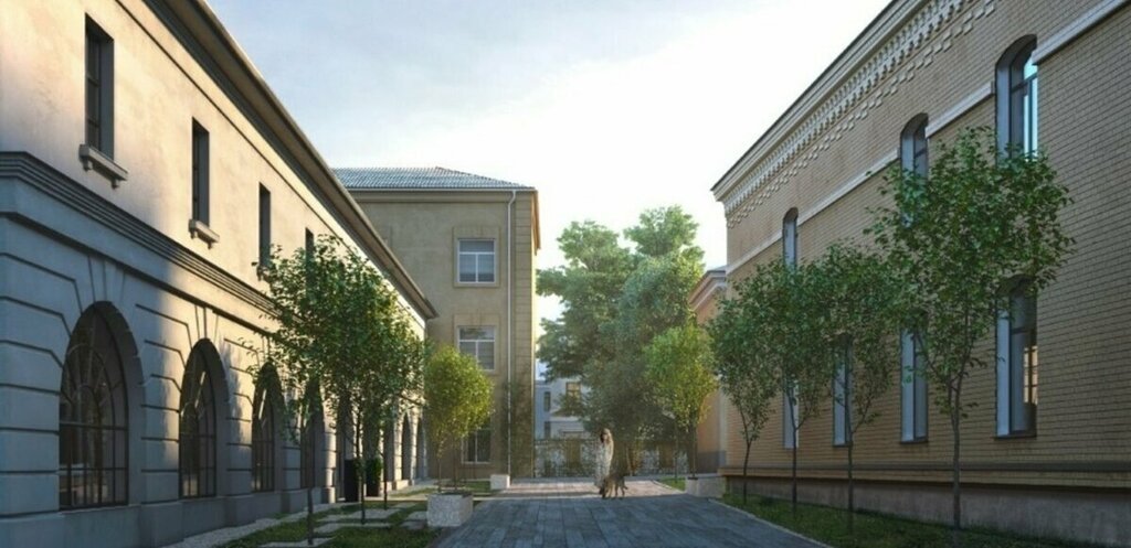 Konut blokları Гоголевский, Moskova, foto