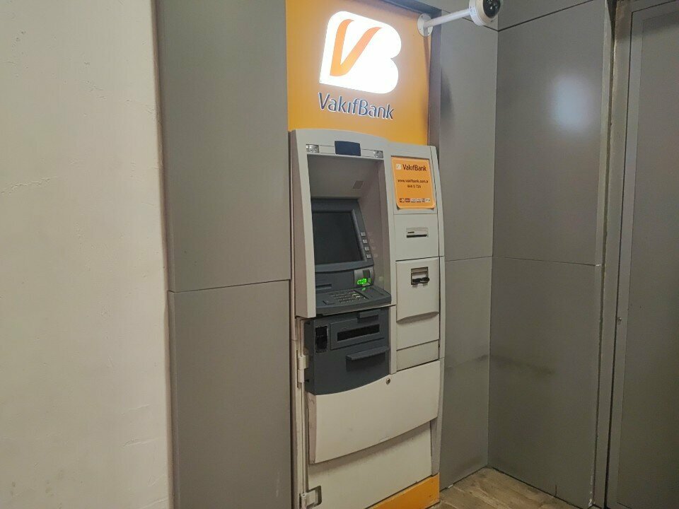 ATM'ler Vakıfbank ATM, İstanbul, foto