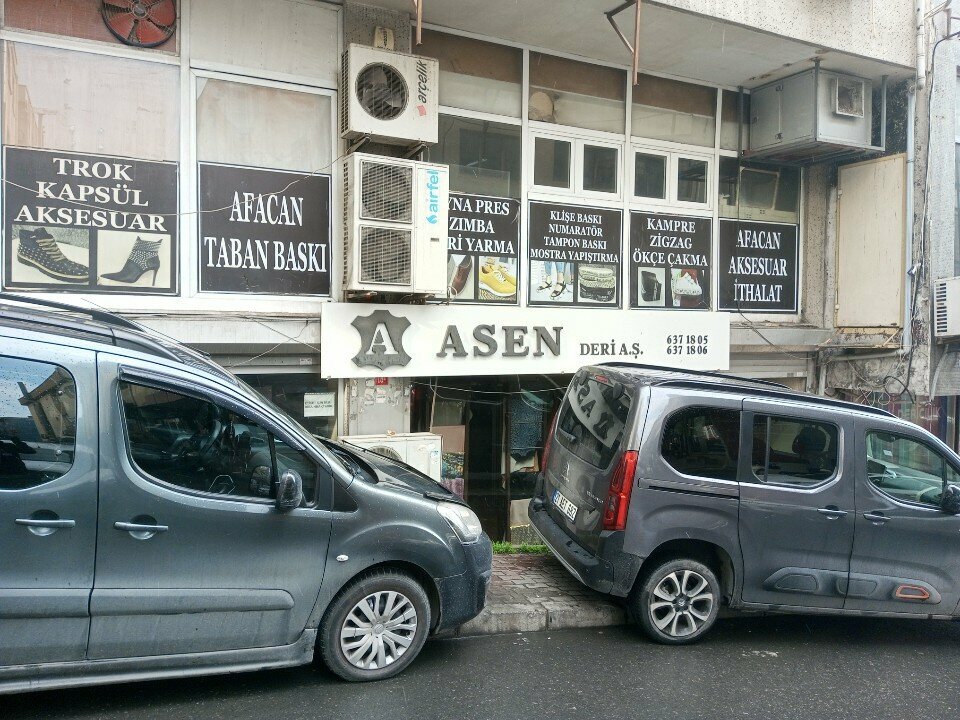 Deri hammadde Asen Deri, İstanbul, foto