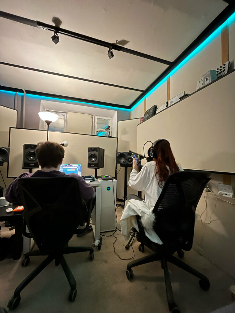 Ses kayıt stüdyoları Soundlab Aero Studio, Moskova, foto
