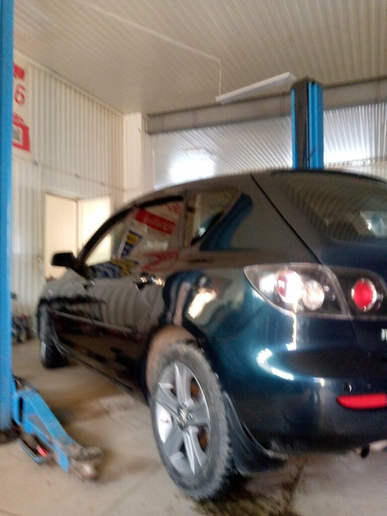 Benzin istasyonu Salavat, Çeliabinskaya oblastı, foto