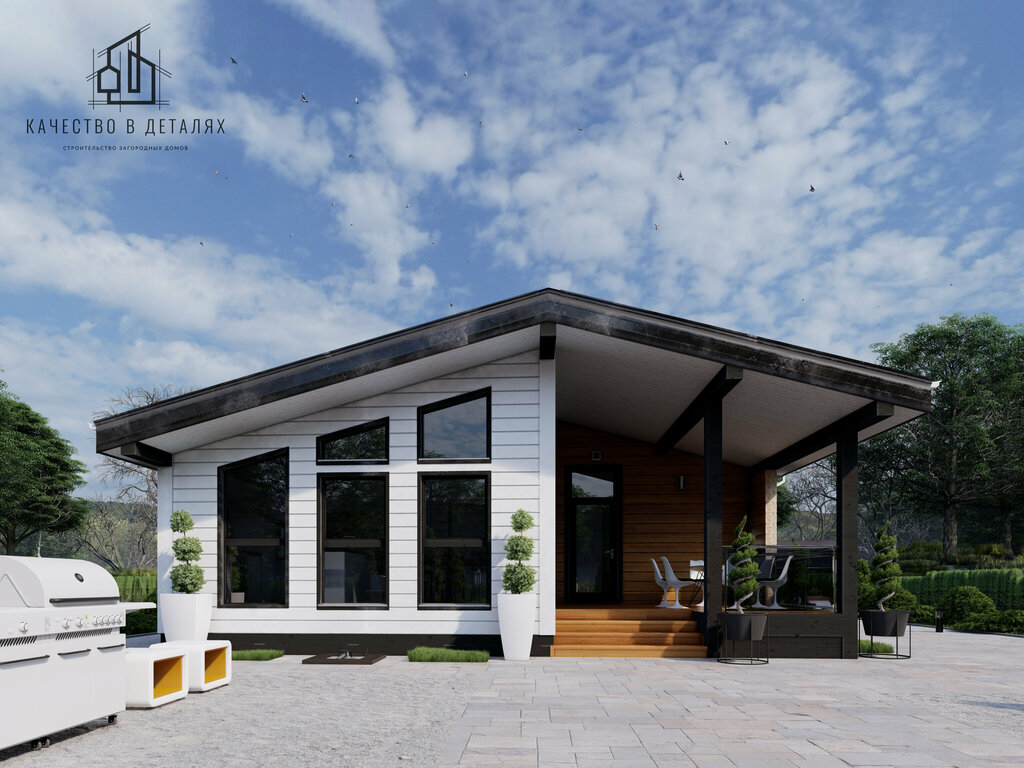 Yazlık ev inşaatı Kachestvo V detalyakh, Moskova ve Moskovskaya oblastı, foto