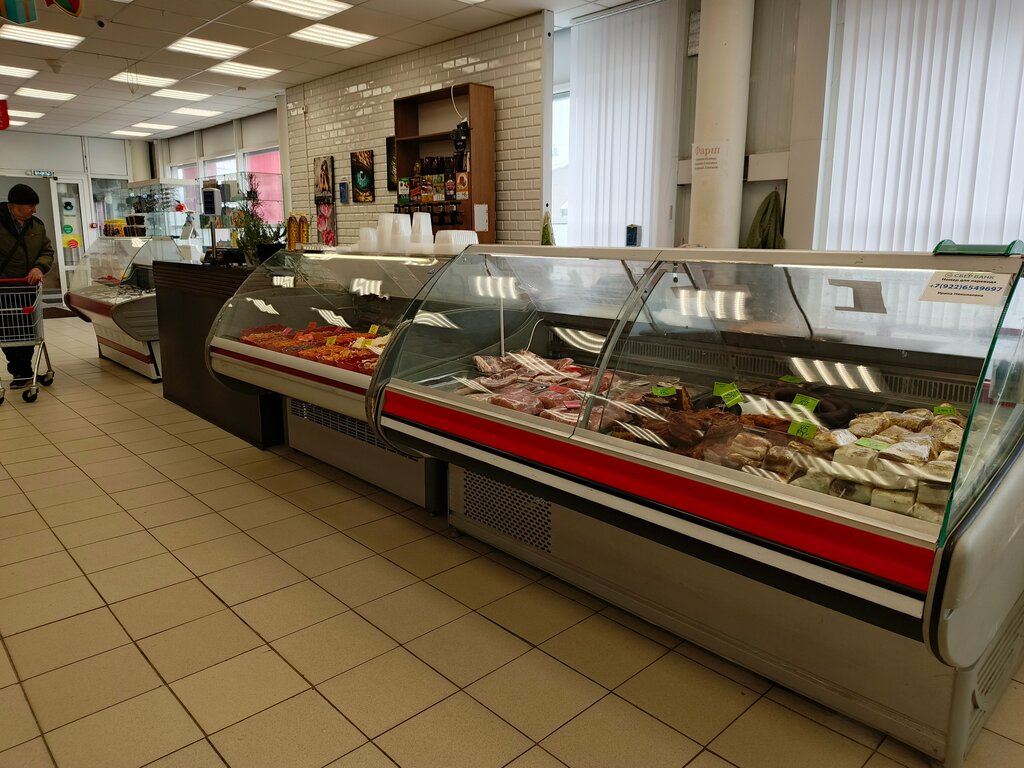 Kasap, şarküteri Мясной отдел, корейские салаты, Surgut, foto