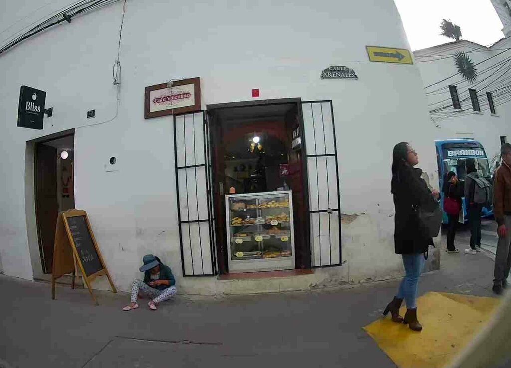 Kahve dükkanları Cafe Valentino, Sucre, foto
