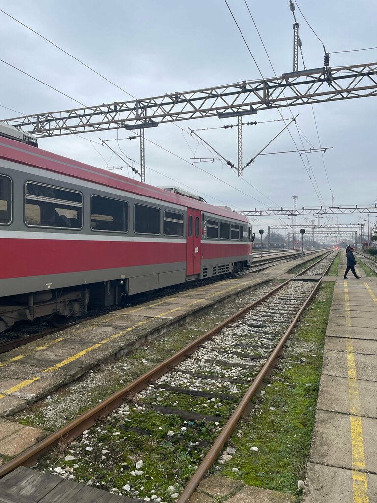 Tren istasyonu станция Панчево Главный, Pancevo, foto