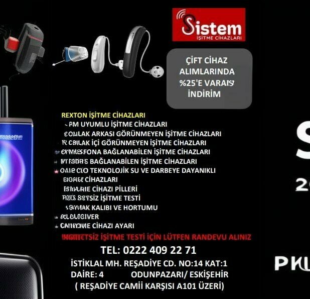 i̇şitme cihazları Sistem İşitme Cihazları, Eskişehir, foto