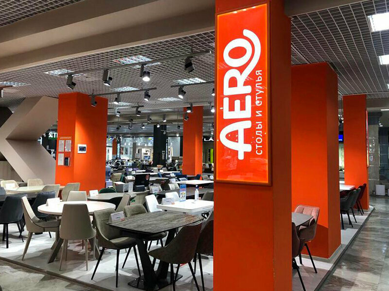 Mutfak mobilyaları Aero, Moskova, foto