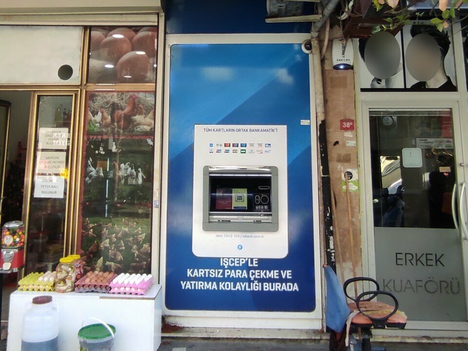 ATM'ler Türkiye İş Bankası, İstanbul, foto