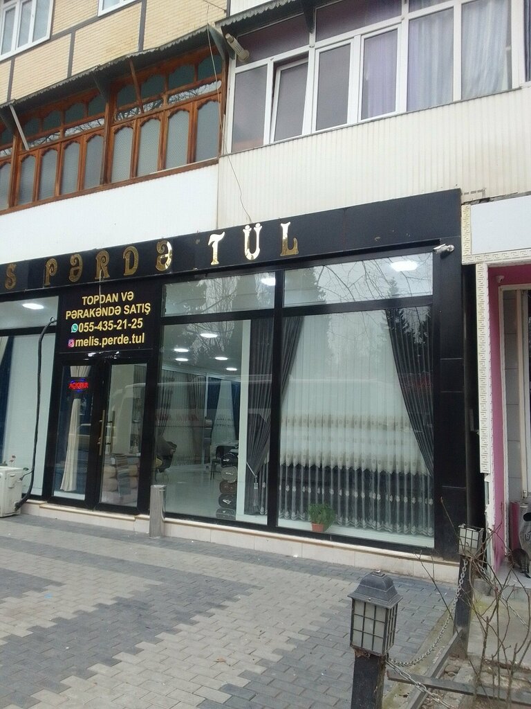 Mobilya aksesuar ve parçaları Melis pərdə tül, Mingeçevir, foto