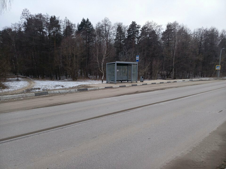 Toplu taşıma durağı КЭМП, Stupino, foto