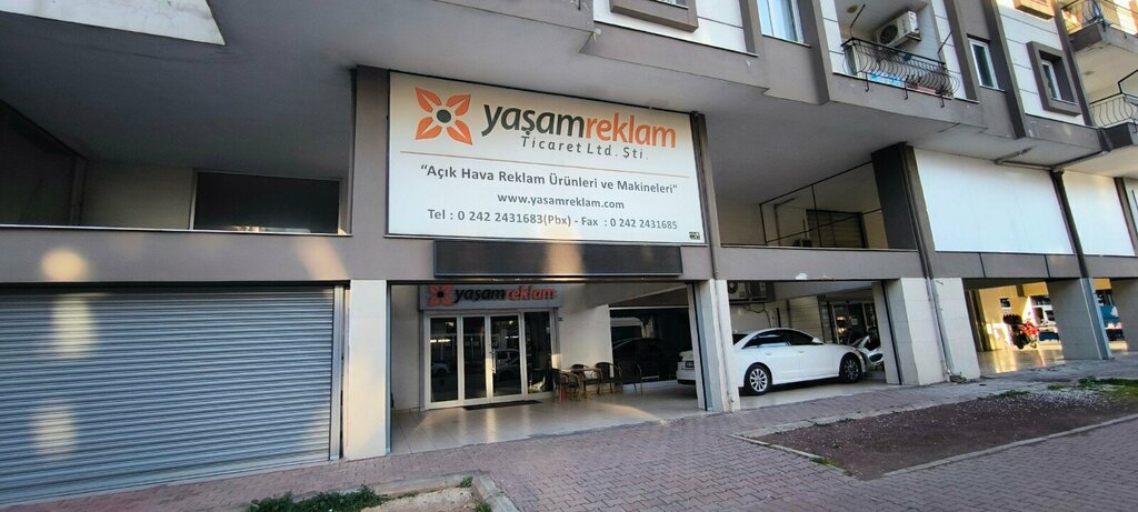 Reklam ekipmanları Yaşam Reklam, Antalya, foto