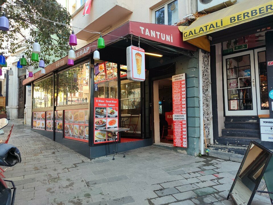 Fast food Galata Tantuni Köfte Kokoreç, İstanbul, foto