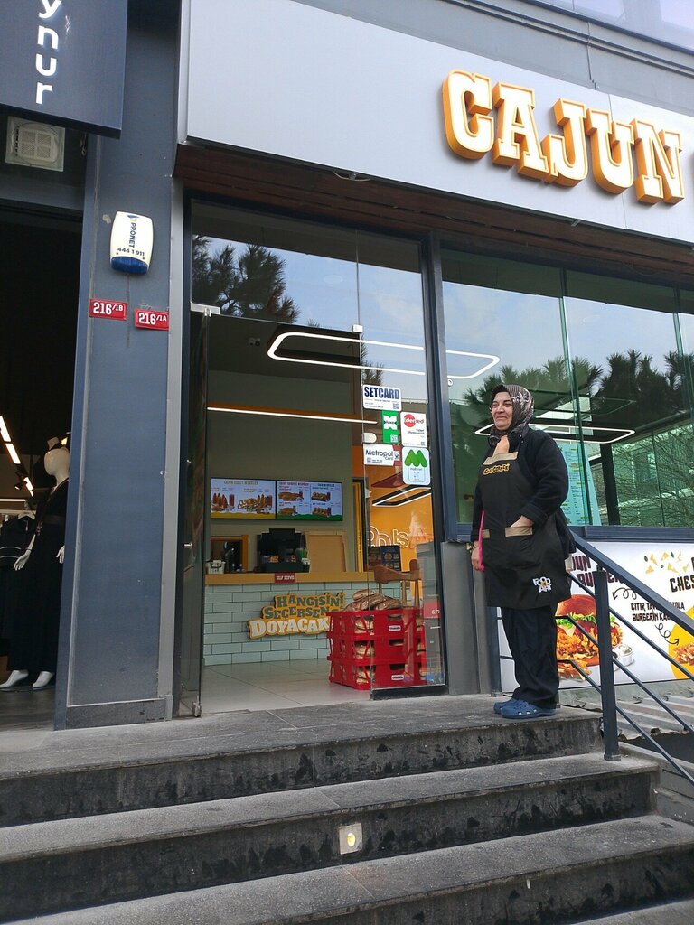 Fast food Cajun Corner, İstanbul, foto