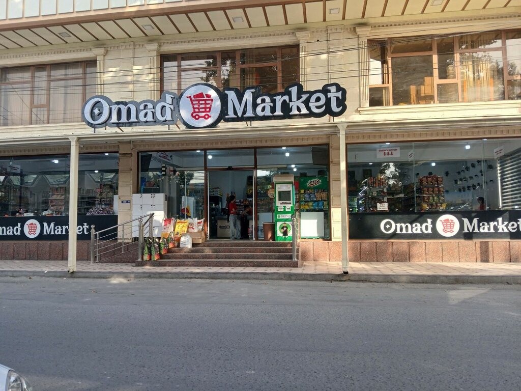 Süpermarket Omad Market, Semerkant, foto