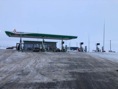 Benzin istasyonu Tatneft, Tataristan, foto