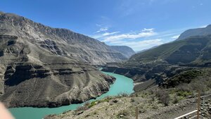 Зиплайн (Republic of Daghestan, Kazbekovskiy rayon, Sulakskiy kanyon), füniküler  Dağıstan'dan