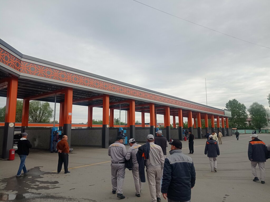 Benzin istasyonu Metan, Cizzak eyaleti, foto