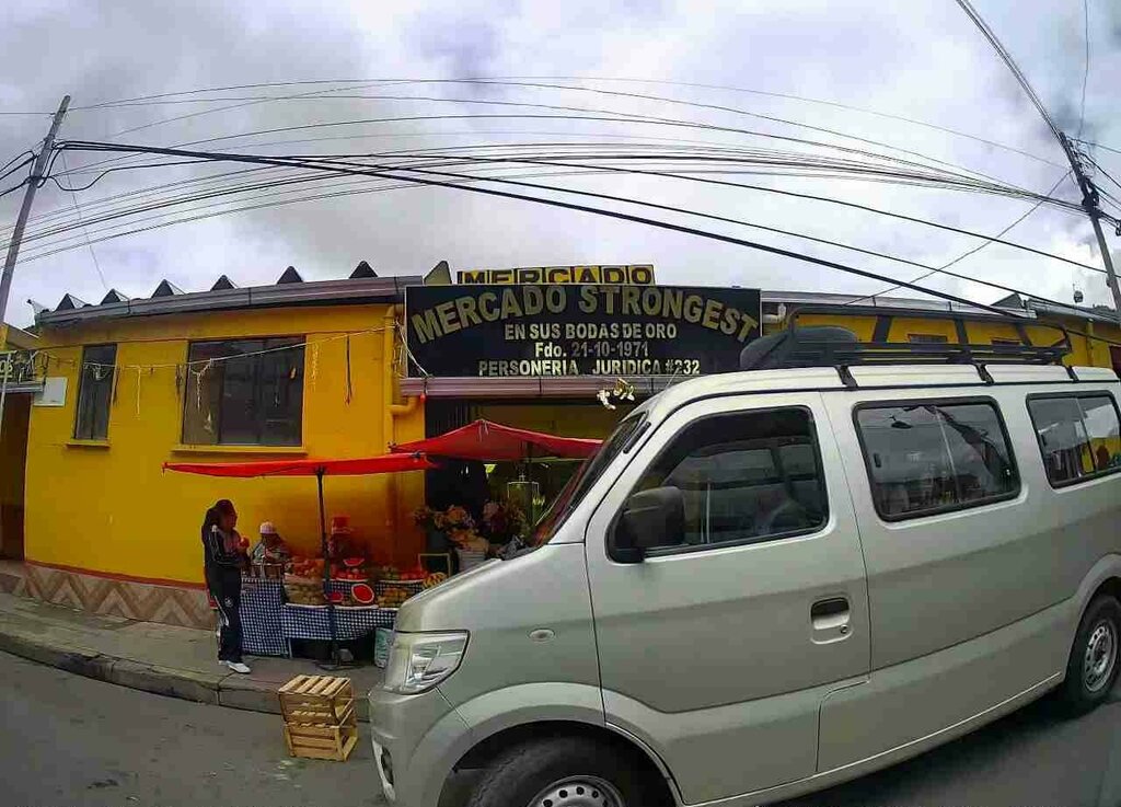 Pazarlar ve çarşılar Mercado Strongest, La Paz, foto