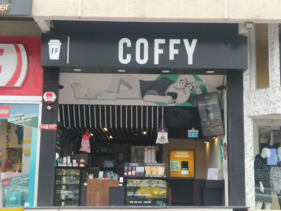 Kahve dükkanları Coffy, İstanbul, foto