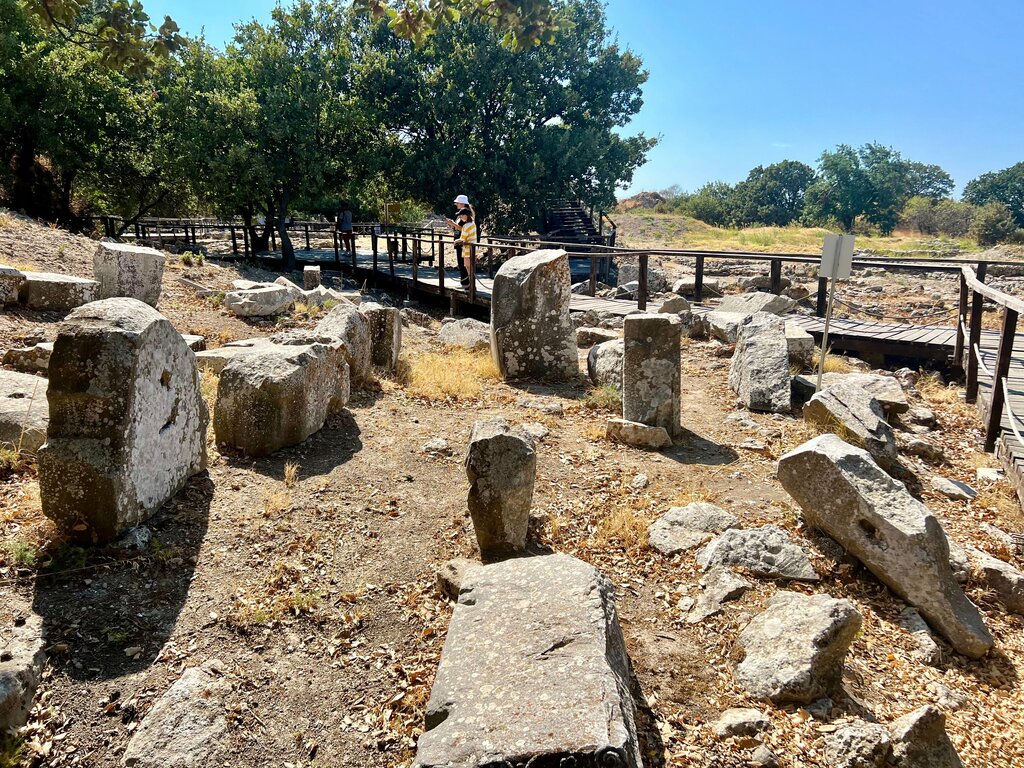 Turistik yerler Athena Tapınağı, Çanakkale, foto