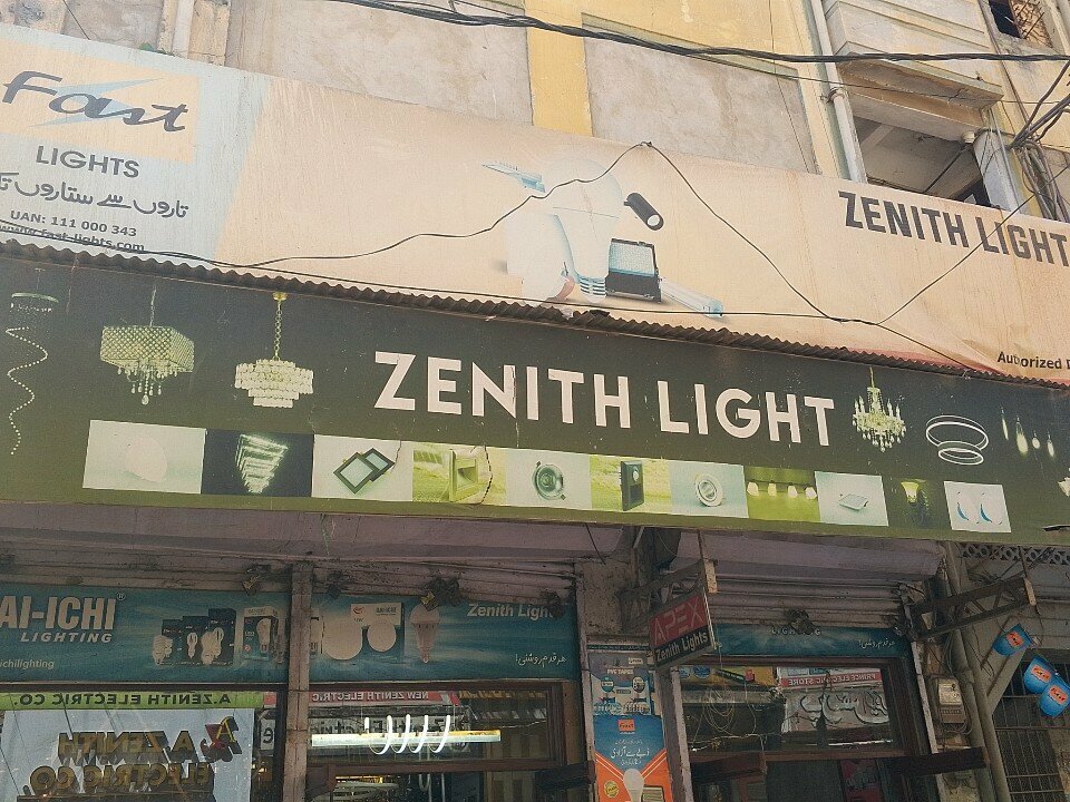 Lamba ve avize mağazaları Zenith light, Karaçi, foto