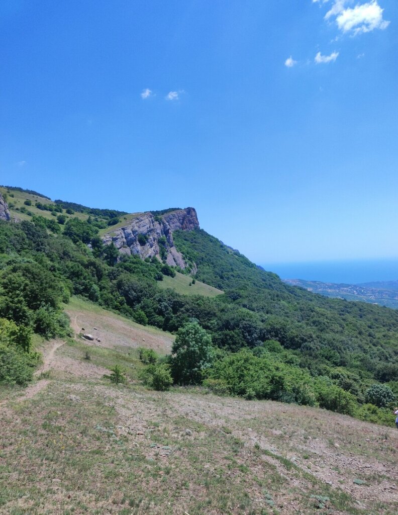 Dağ geçidi Перевал МАН, Kırım Cumhuriyeti, foto