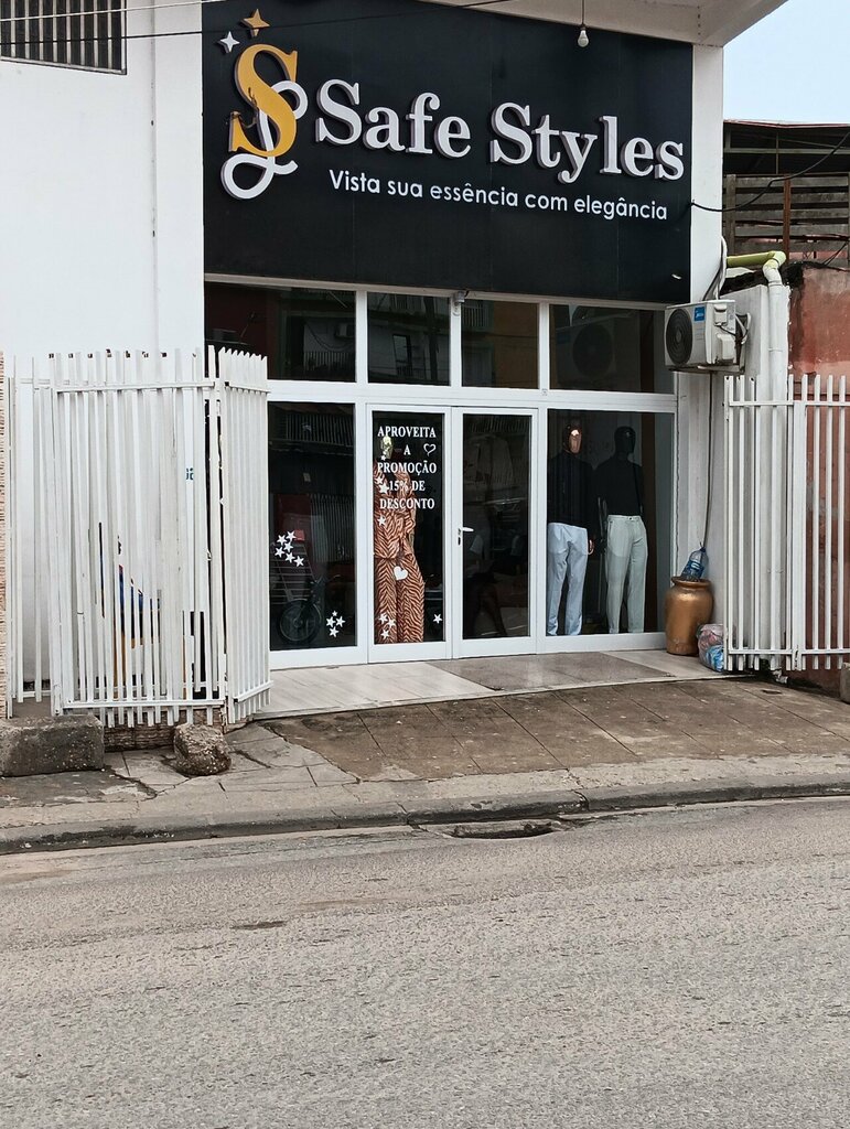 Dış giyim mağazası Safe Styles, Loanda, foto