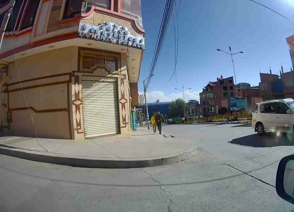 Kutlama sunucuları Dominic Palace, El Alto, foto