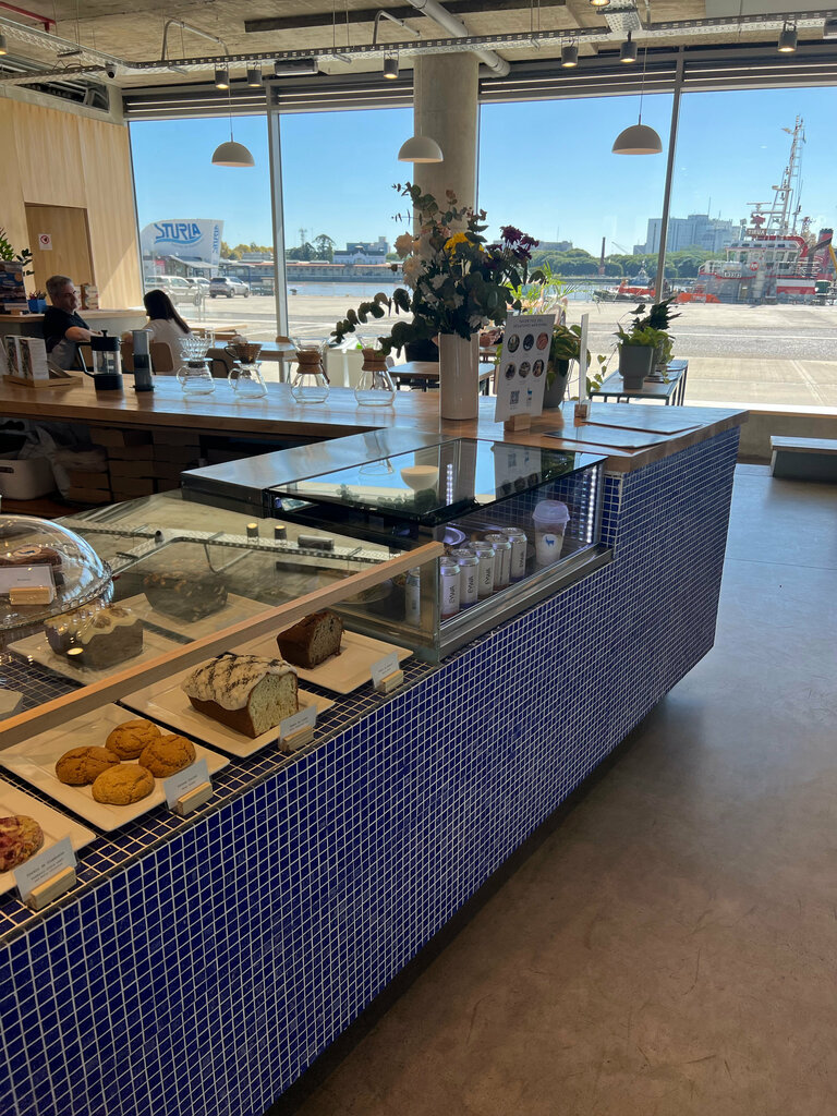 Kahve dükkanları Llama Coffee Roasters, Buenos Aires, foto