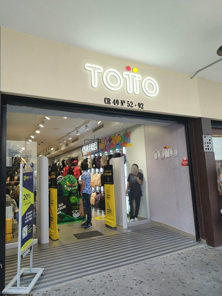 Çanta ve valiz mağazaları Totto, Medellin, foto