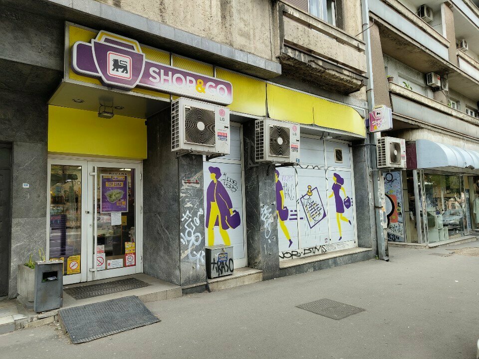 Süpermarket Shop&Go, Belgrad, foto