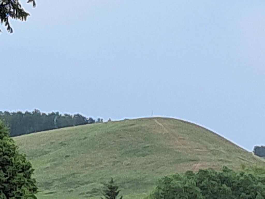 Dağ zirvesi Гора Кызыл Кашлак, Başkurdistan, foto