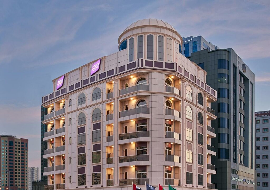 Otel Time Express Hotel Al Khan, Sharjah, foto