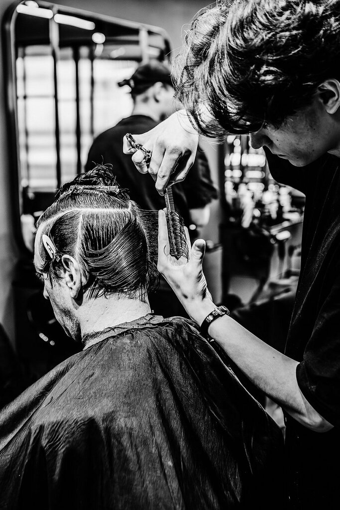 Berberler TheBarberStep, Moskova, foto