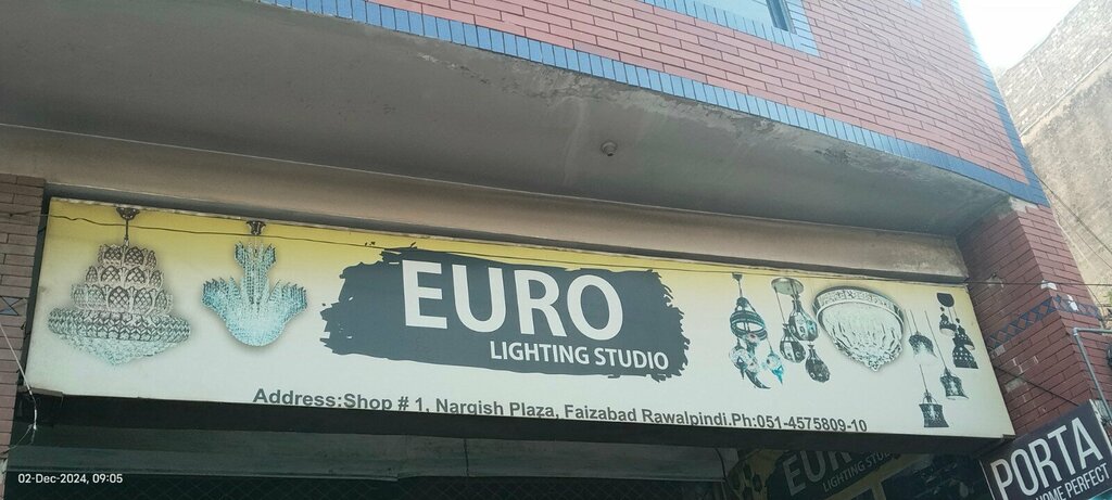 LED sistemleri Euro Lighting Studio, Rawalpindi, foto