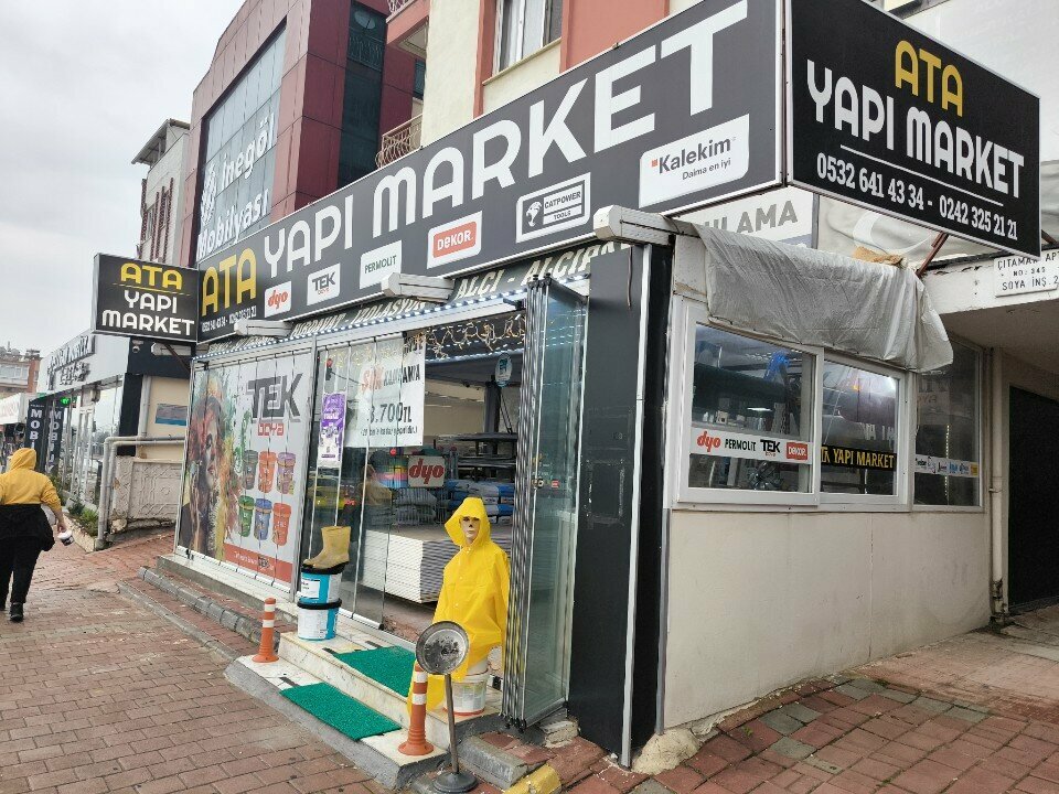 Boya ekipmanları Ata Yapı Market, Antalya, foto