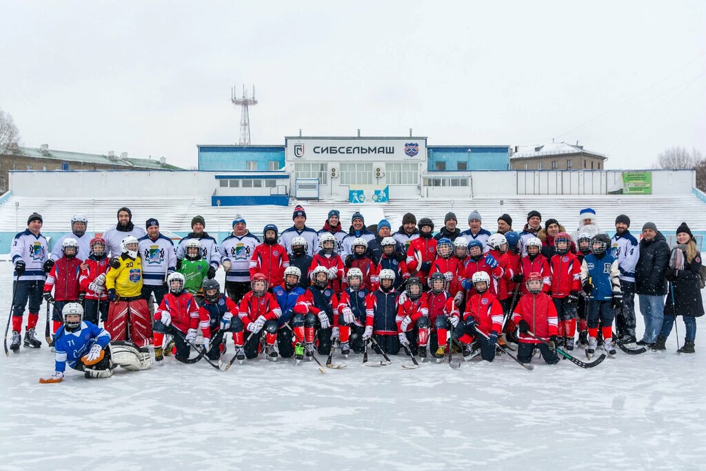 Buz pateni pistleri Сибсельмаш, Novosibirsk, foto