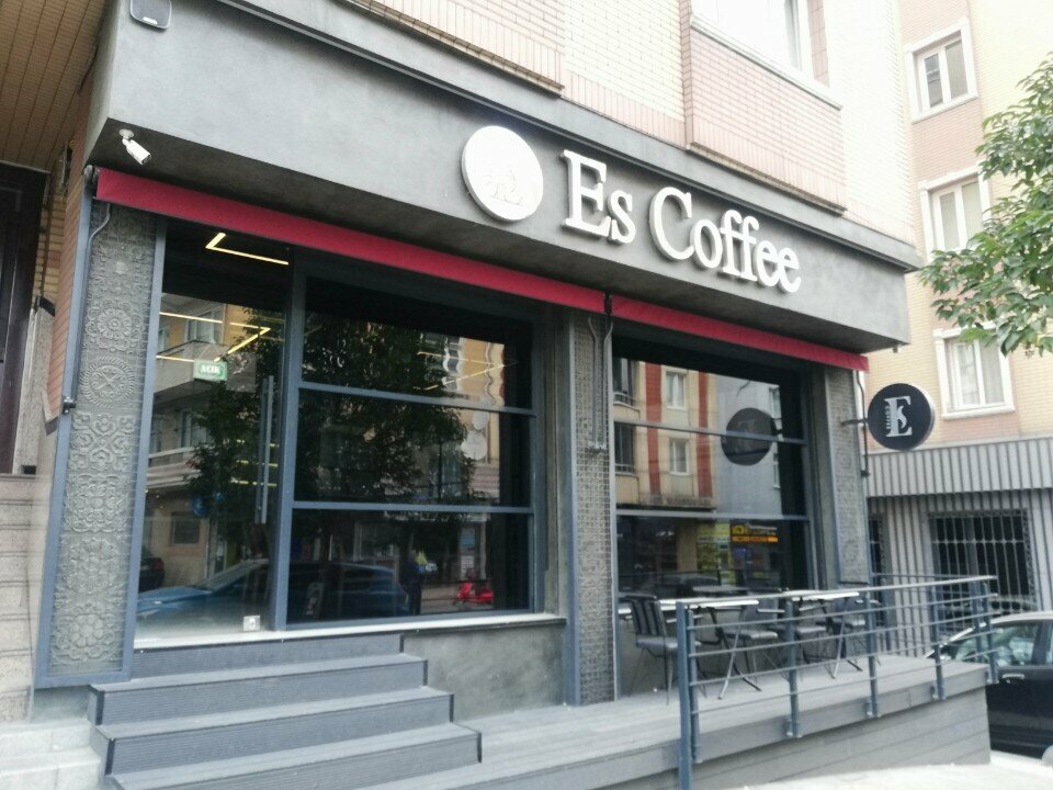 Kahve dükkanları Es Coffee, İstanbul, foto