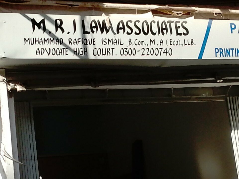 Dernekler, birlikler M. R. i Low Associates, Karaçi, foto