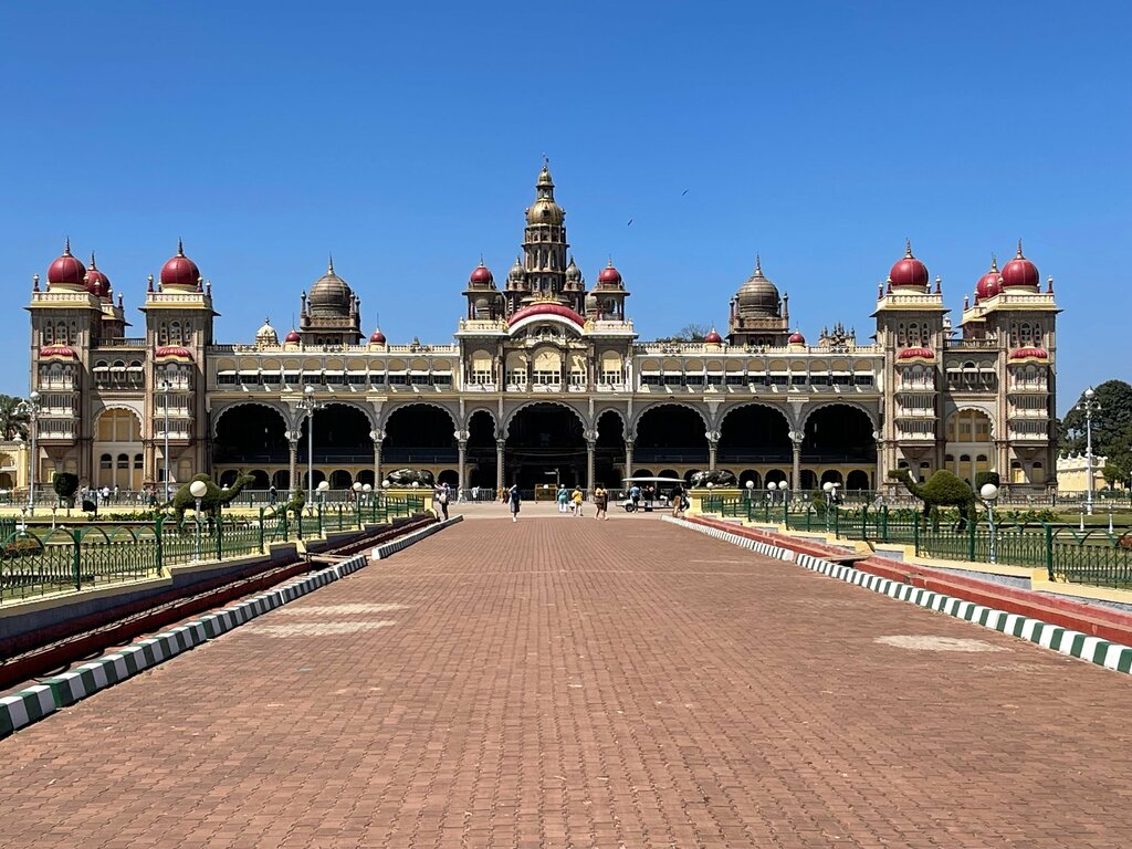 Müzeler ve sanat galerileri Mysore Palace, Maisur, foto