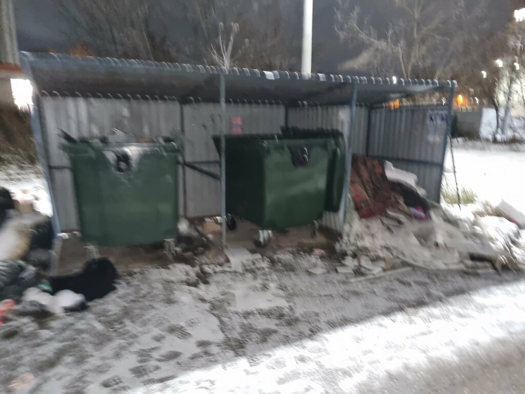 Çöp alanları Trash and garbage disposal area, Nijni Novgorod, foto