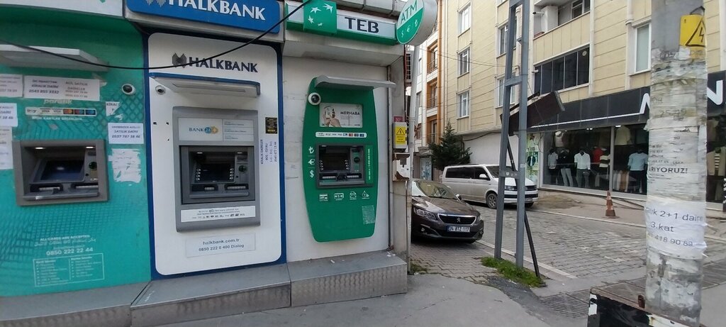 ATM'ler Türk Ekonomi Bankası, İstanbul, foto