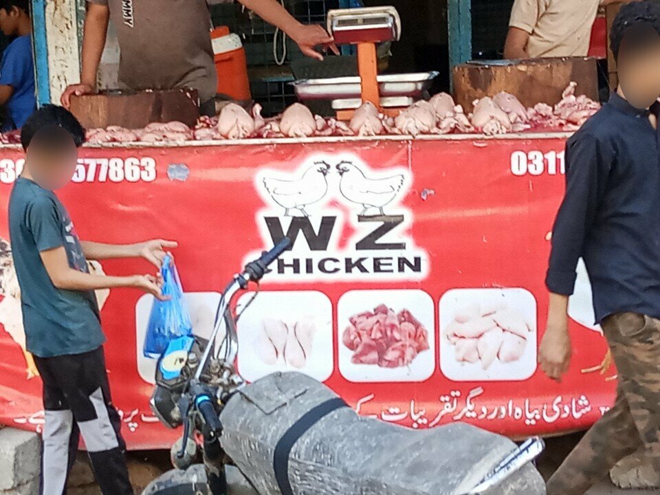 Kanatlı hayvan ürünleri ve yumurta Wz, Karaçi, foto