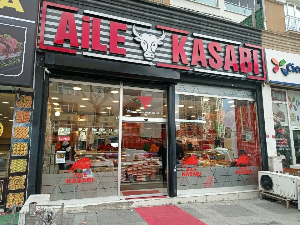 Kasap, şarküteri Aile Kasabı, İstanbul, foto