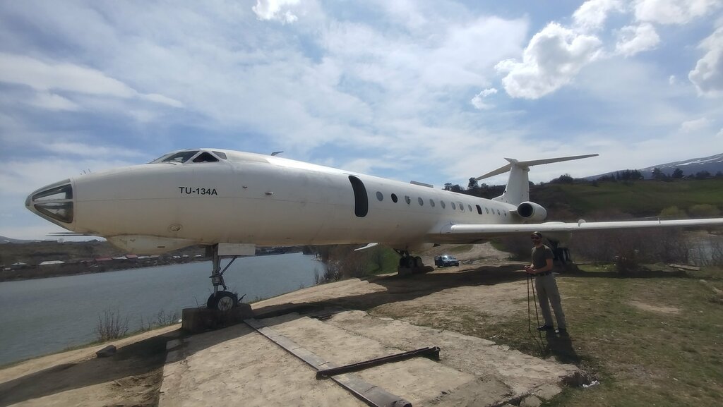 Teknoloji anıtı TU-134A, Hrazdan, foto