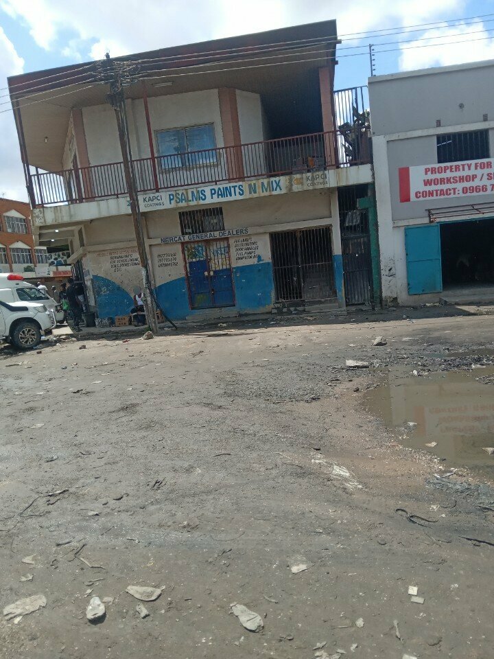 Otomobil yedek parçaları Psalms Auto Spares, Lusaka, foto