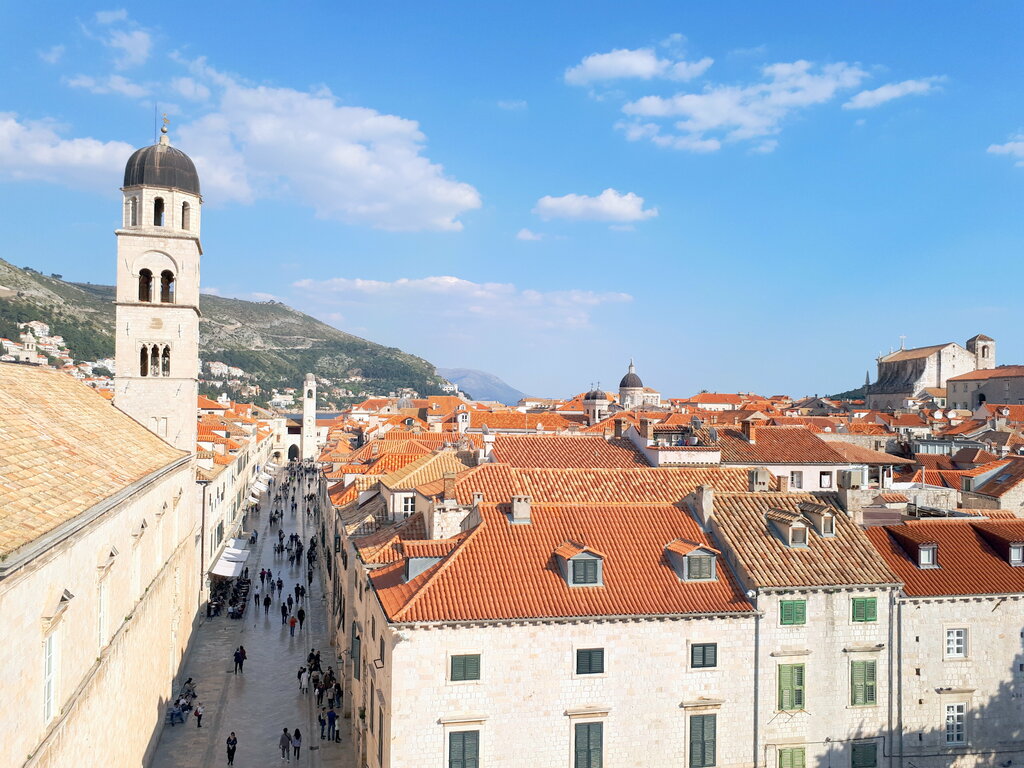 Turistik yerler Улица Страдун, Dubrovnik, foto