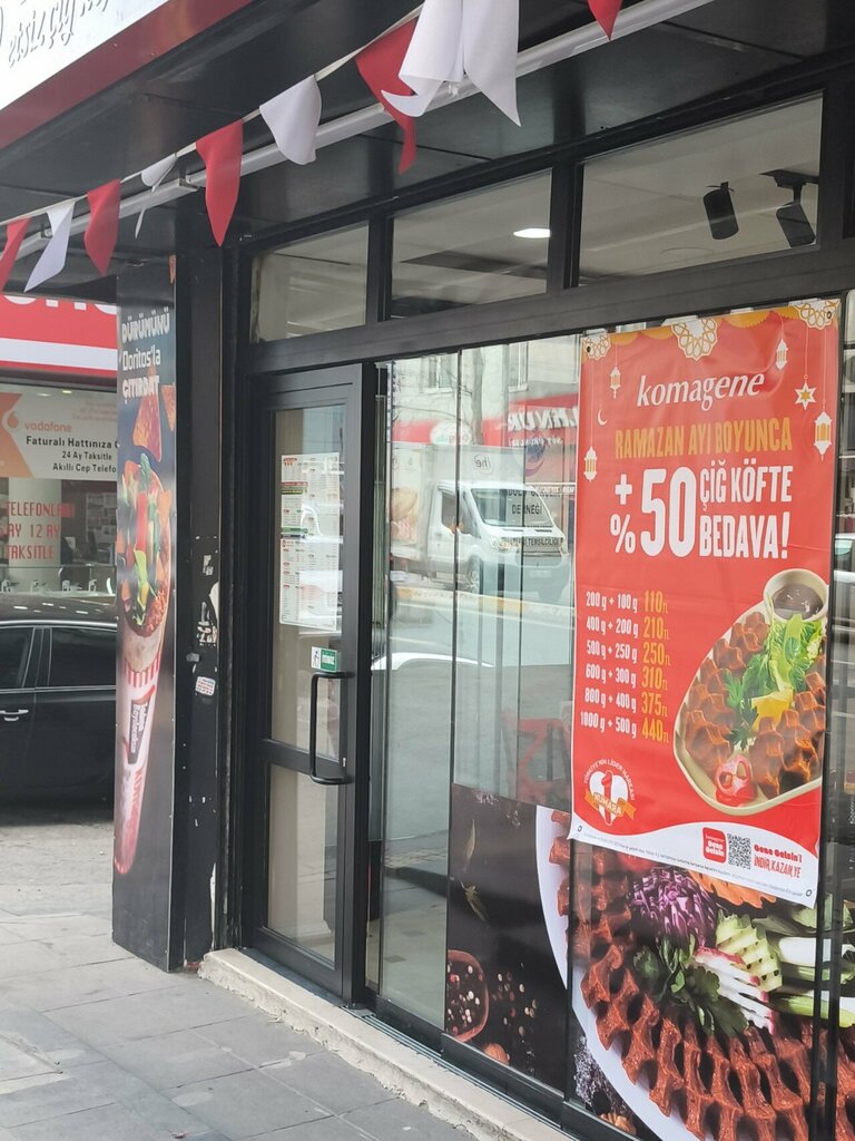 Fast food Komagene Çiğköfte, İstanbul, foto