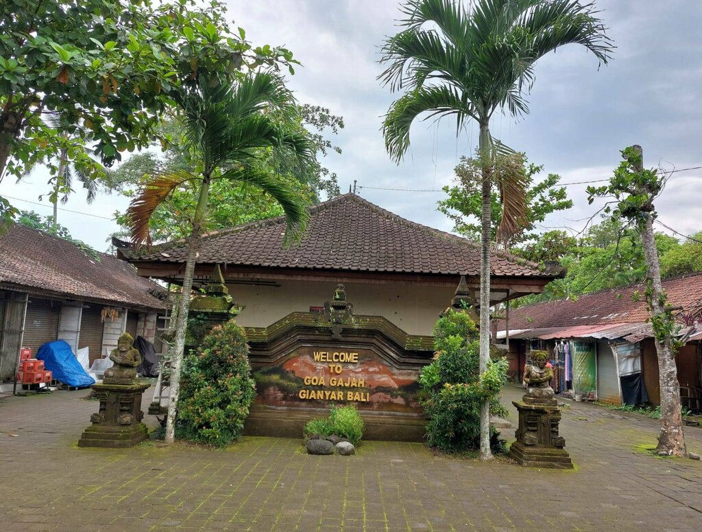 Turistik yerler Goa Gajah, Bali, foto