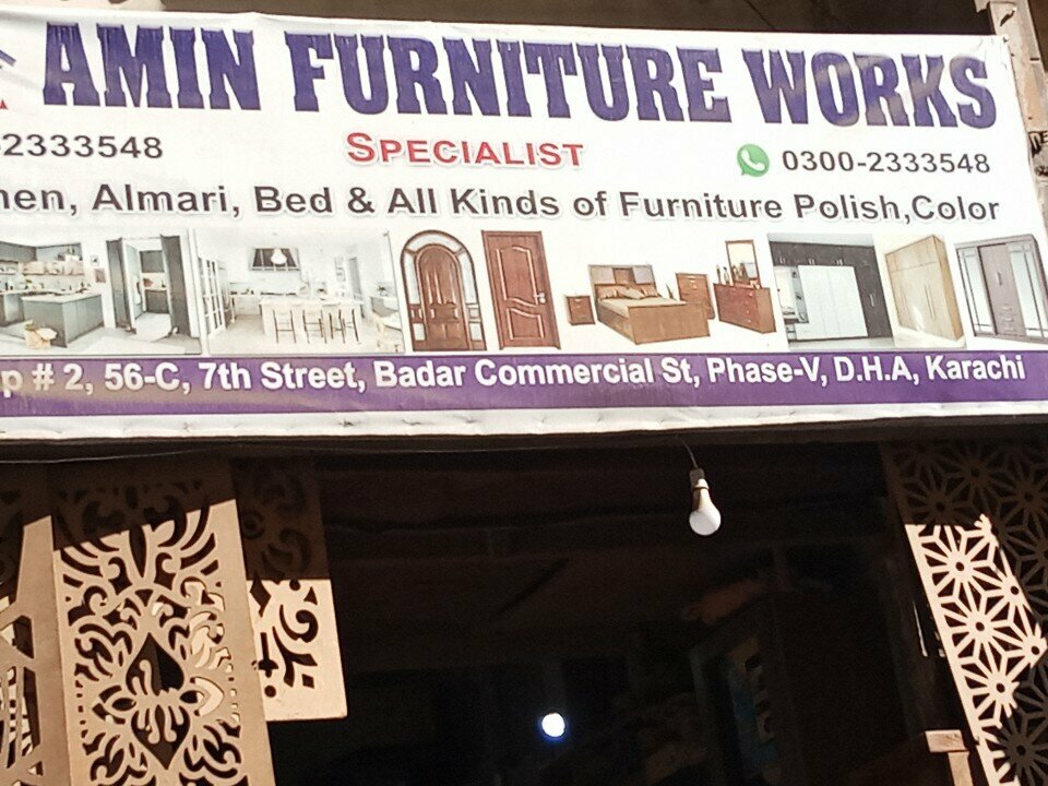 Mobilya aksesuar ve parçaları Amin, Karaçi, foto